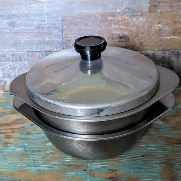 Vintage Double Broiler Pots | Kitchen | Vintage Double Broiler Pots W ...